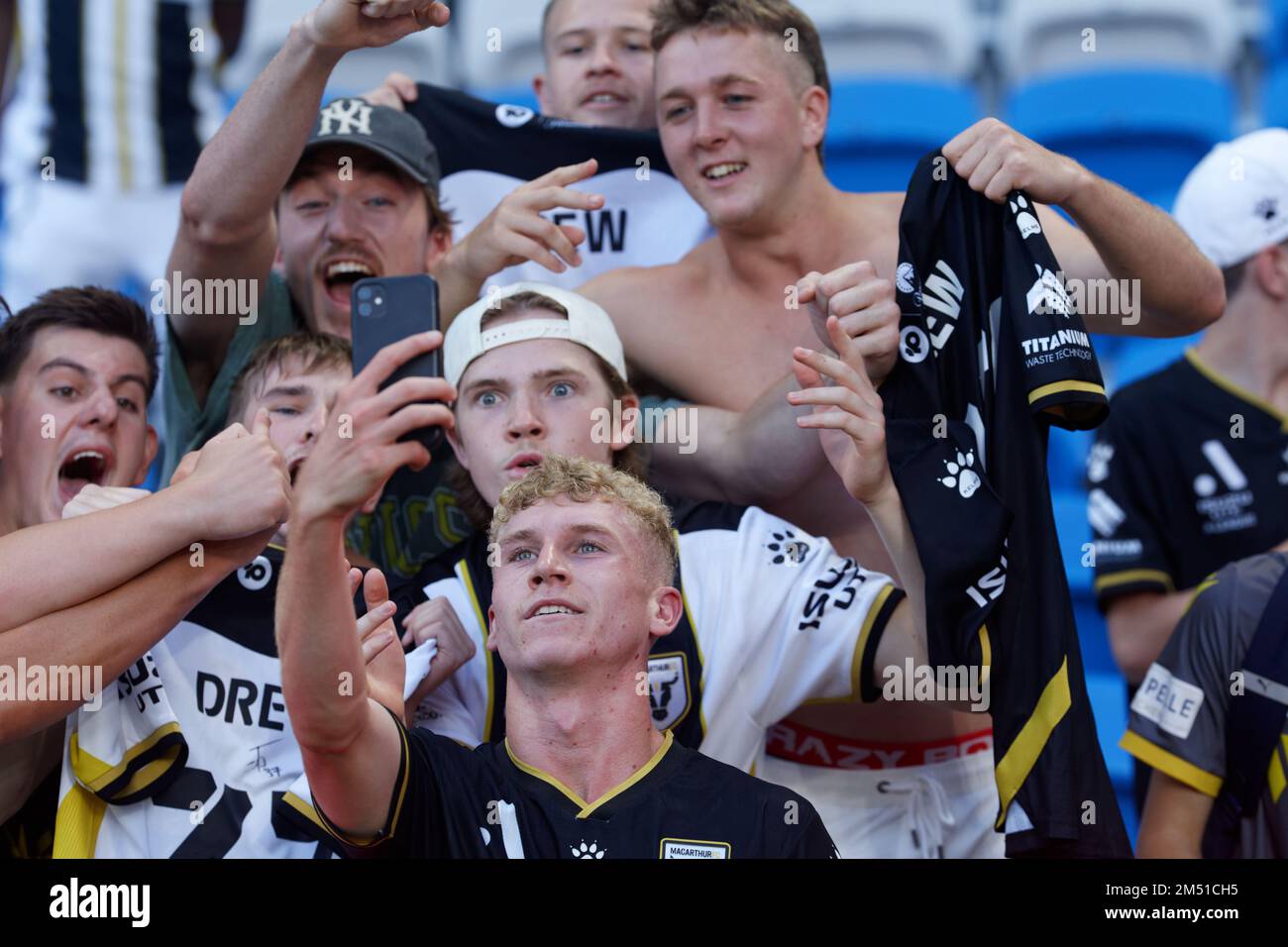 Australian soccer player jed drew hi-res stock photography and images ...