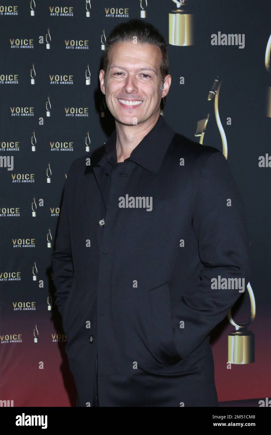 LOS ANGELES - DEC 18: Marcio Catalano at the Voice Arts Awards at ...