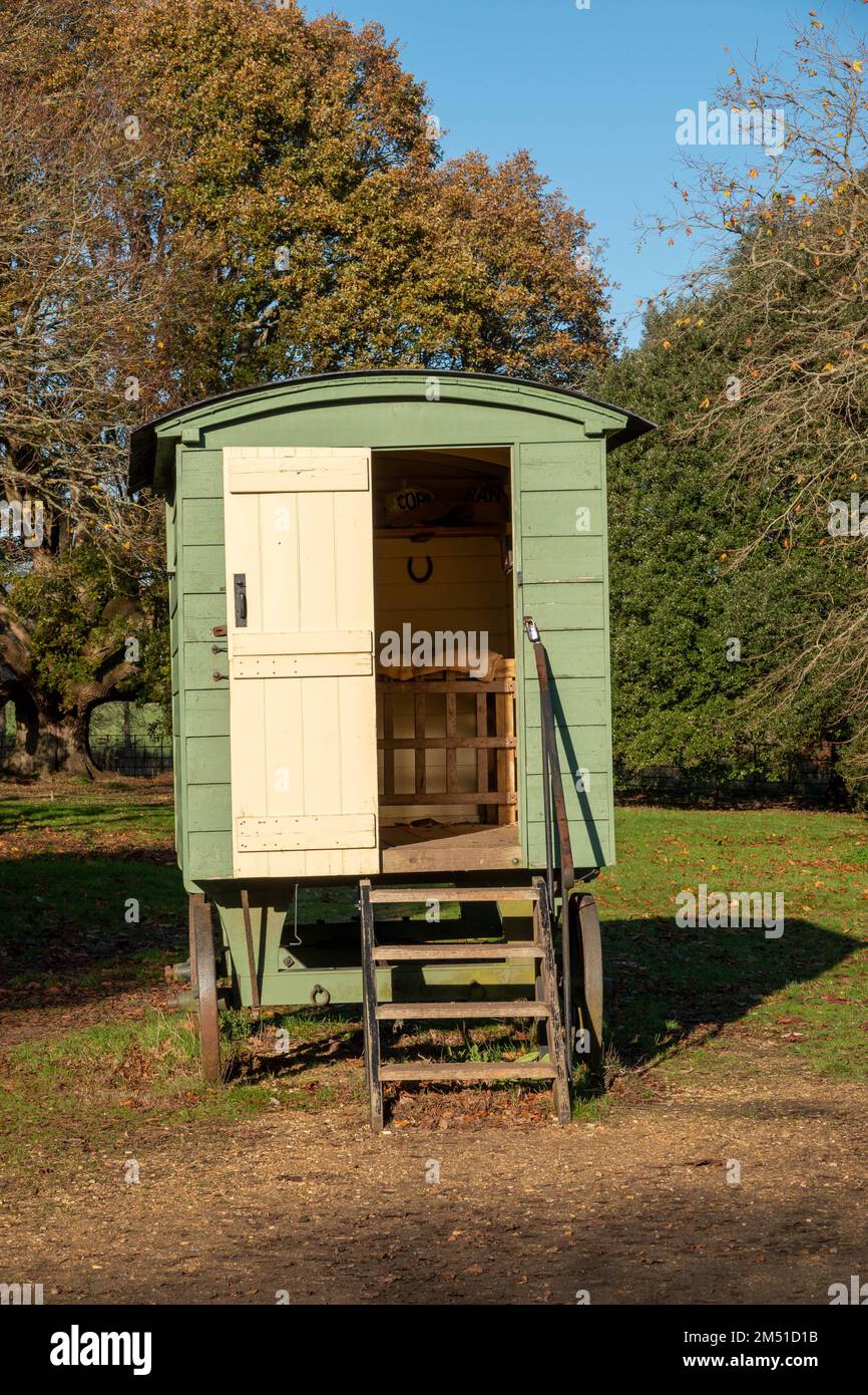 Gypsy wagon camping hi-res stock photography and images - Alamy