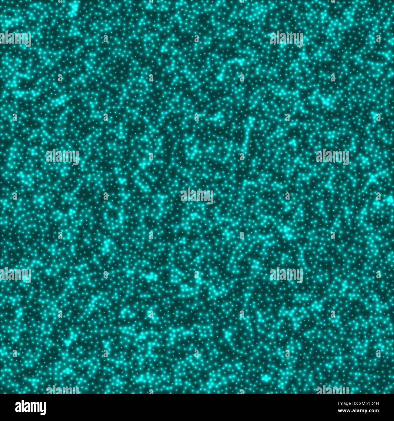 Starry background. Stars densely scattered on cyan background. Amazing ...