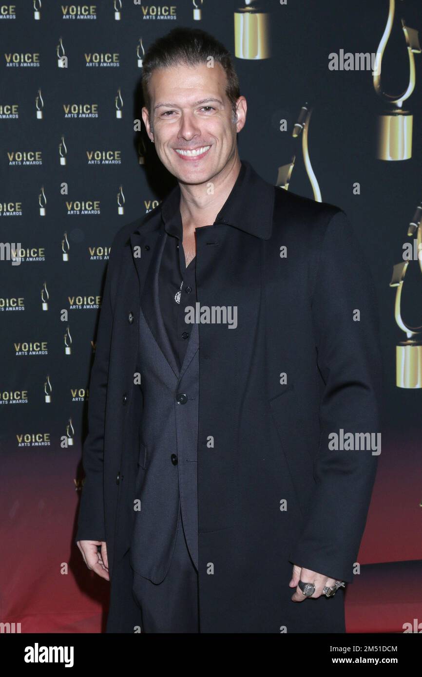 LOS ANGELES - DEC 18: Marcio Catalano at the Voice Arts Awards at ...