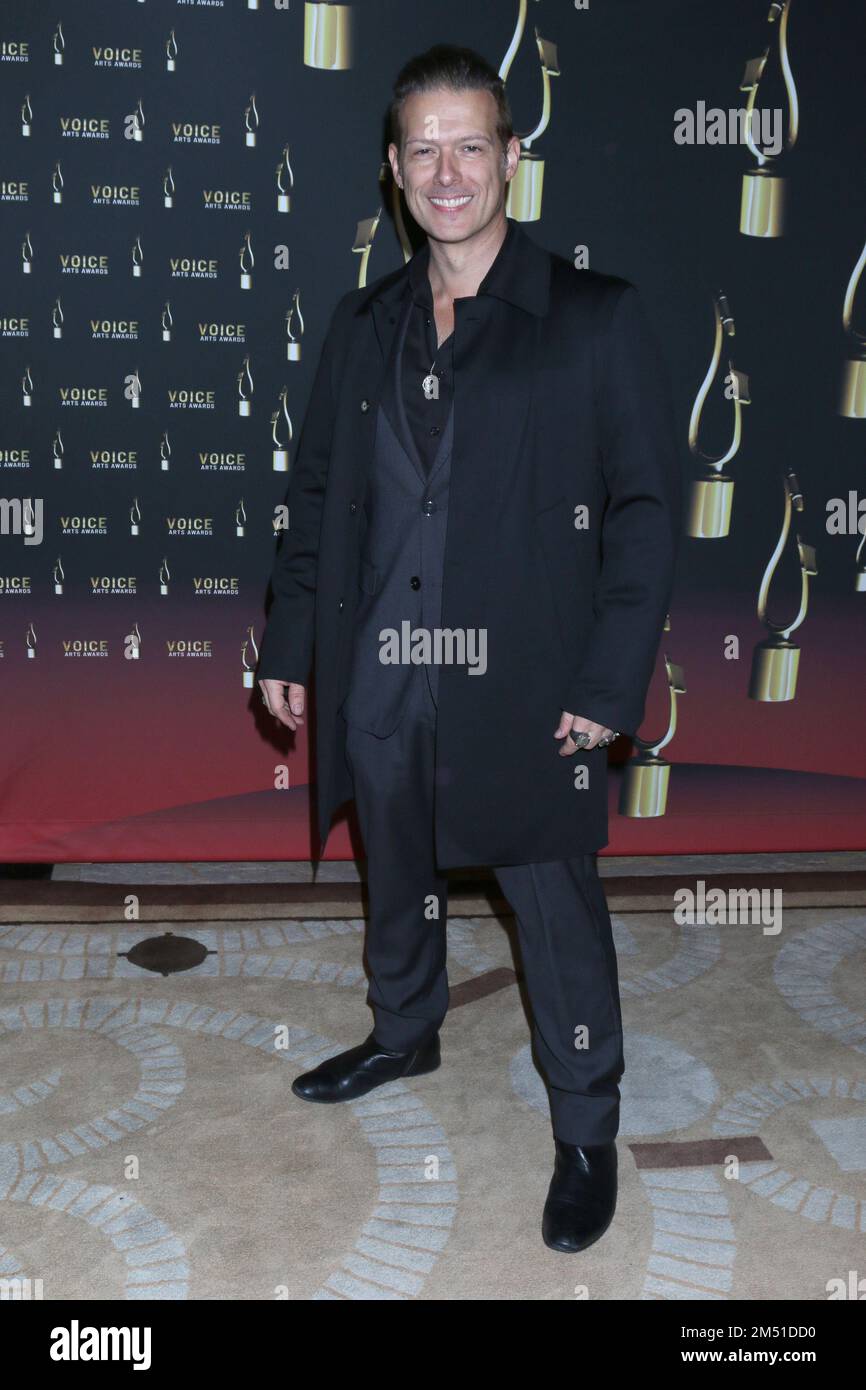 LOS ANGELES - DEC 18: Marcio Catalano at the Voice Arts Awards at ...