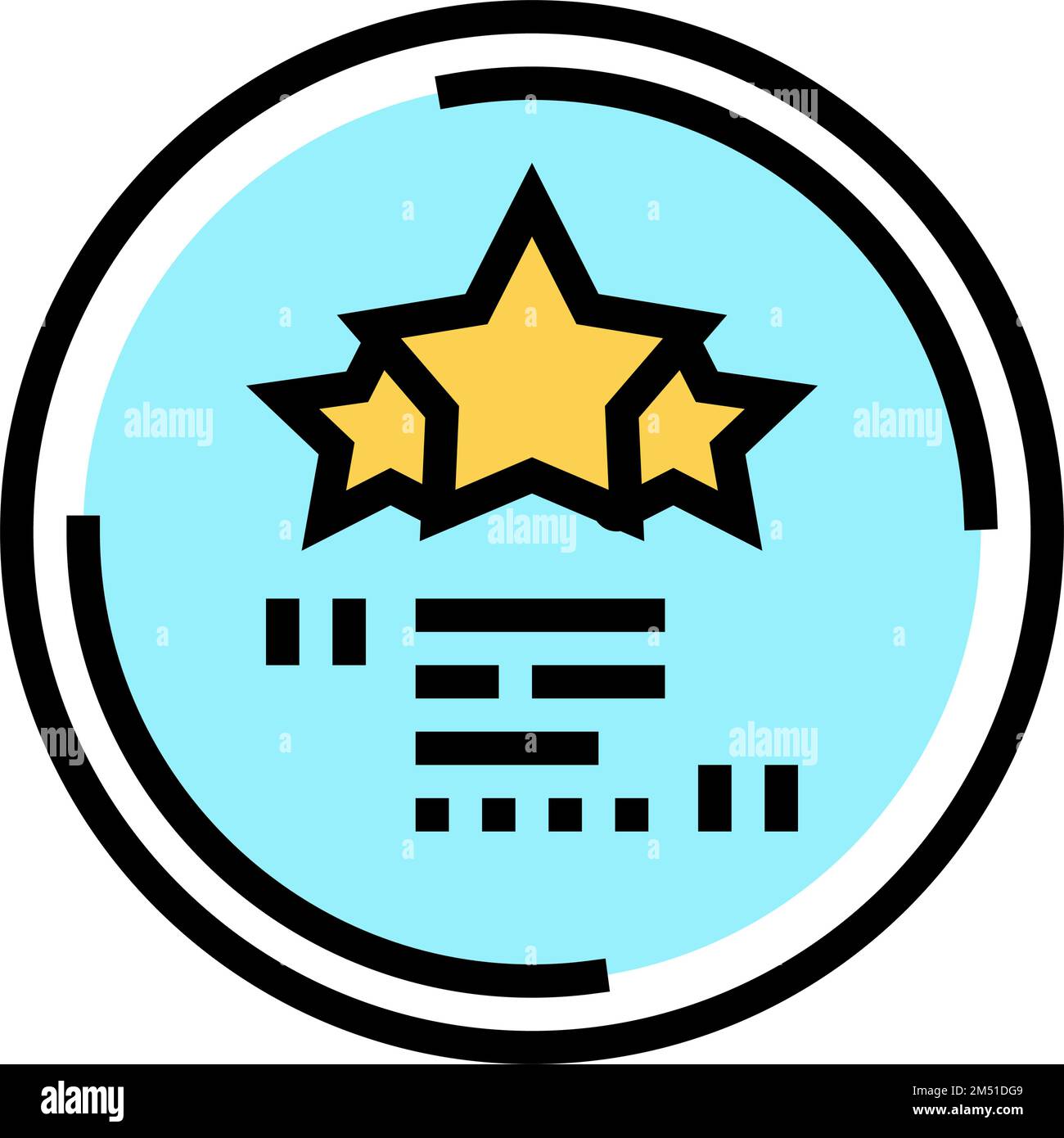 feedback testimonial customer color icon vector illustration Stock ...