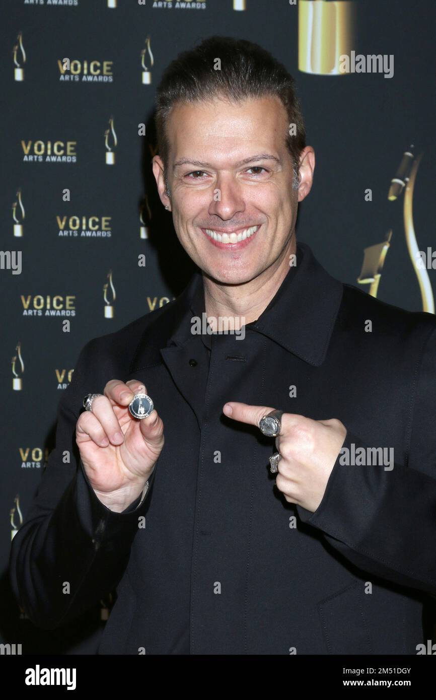 LOS ANGELES - DEC 18: Marcio Catalano at the Voice Arts Awards at ...