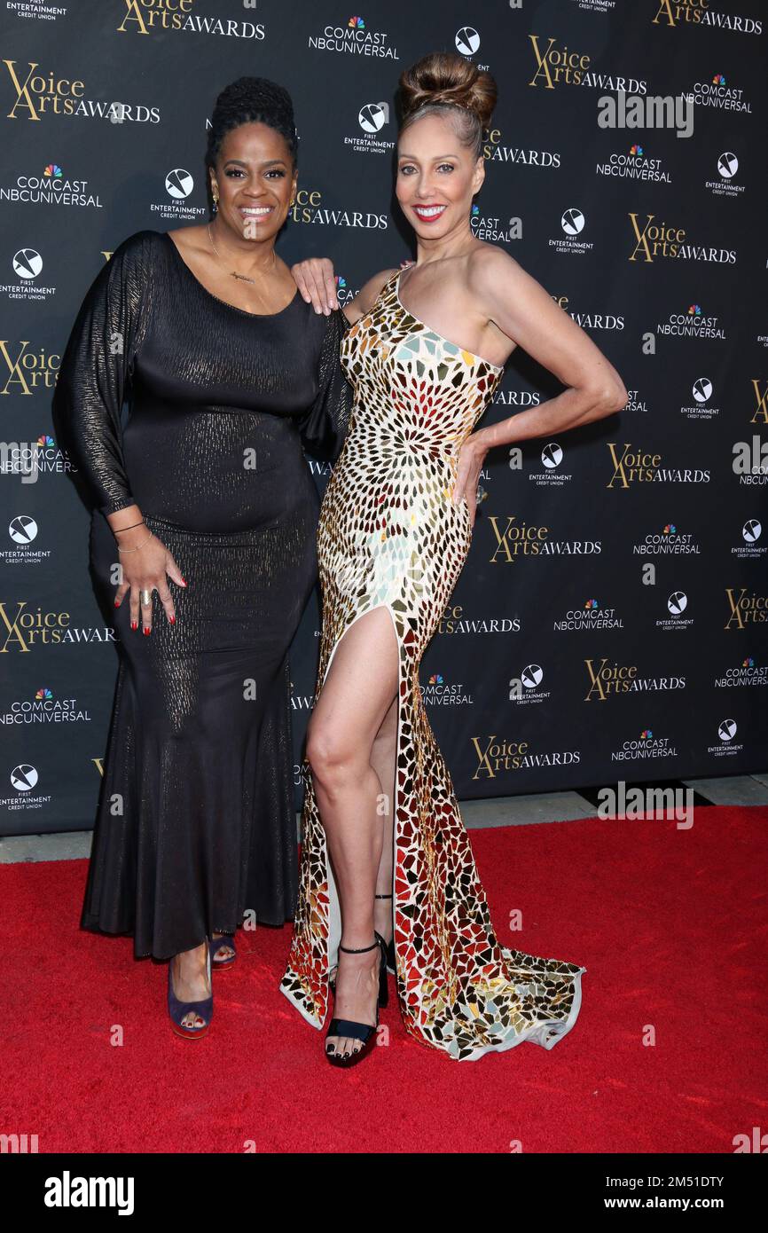 LOS ANGELES - DEC 18: Thembista Mshaka, Joan Baker at the Voice Arts Awards at Steven J. Ross ...