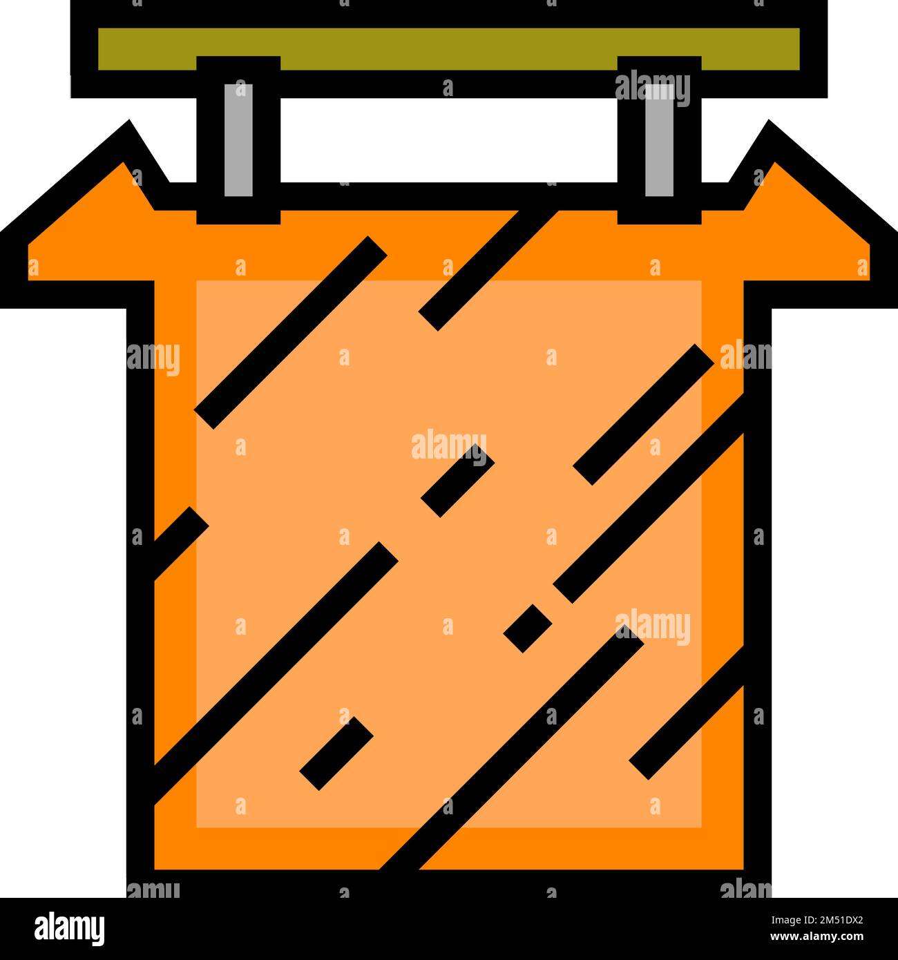 anodes copper cast color icon vector illustration Stock Vector Image ...