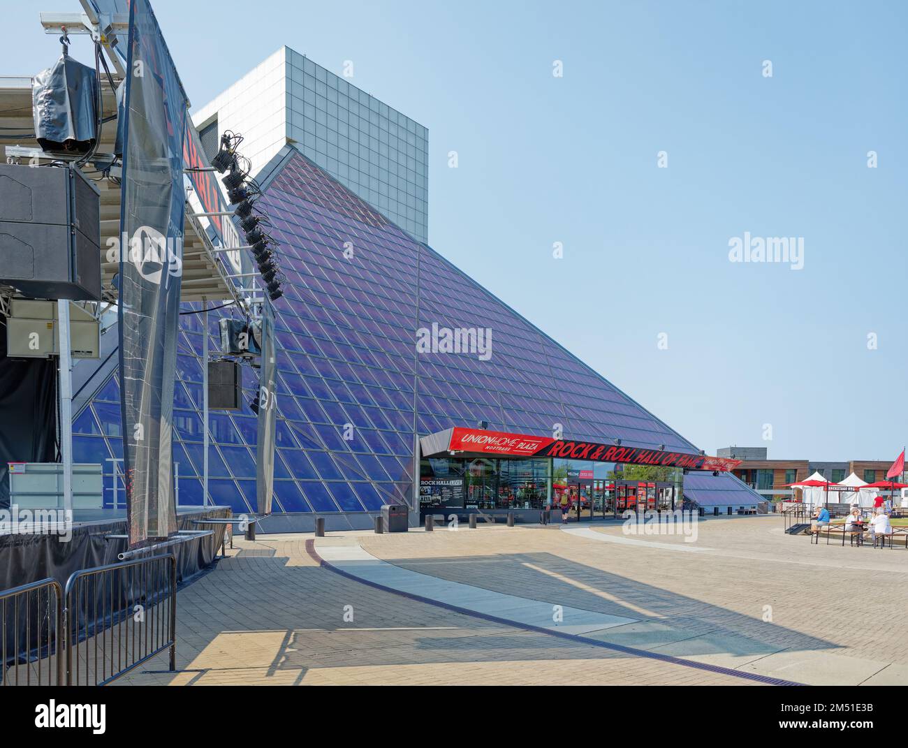 Downtown cleveland ohio attractions sign hi-res stock photography and ...