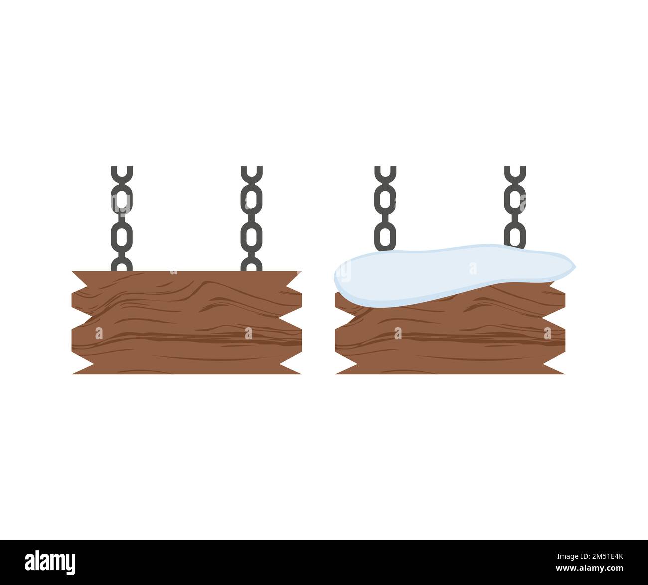 Wooden signs, wooden signboards logo design. Natural texture. Signs ...