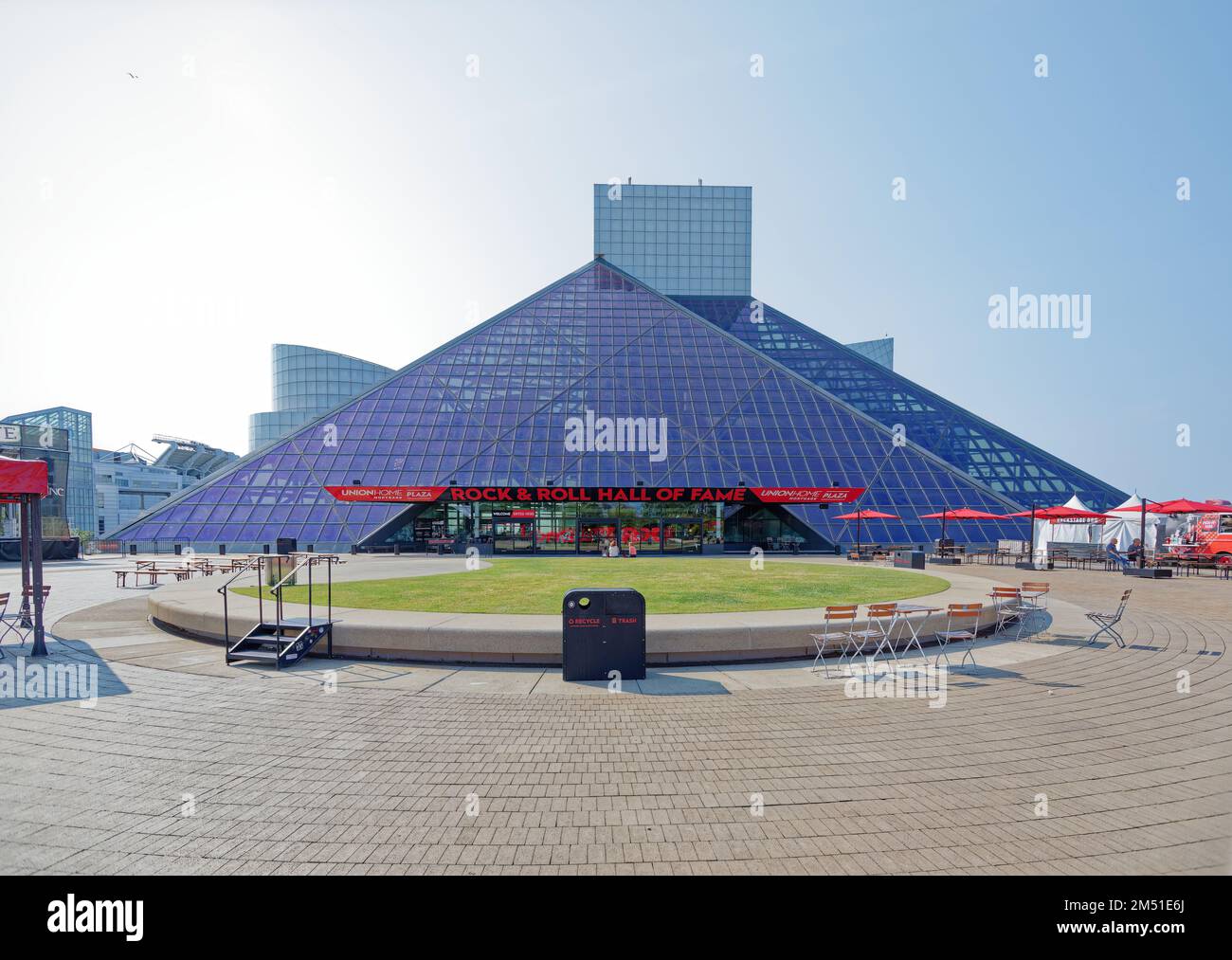 I.M. Pei-designed Rock and Roll Hall of Fame opened in 1995, becoming ...