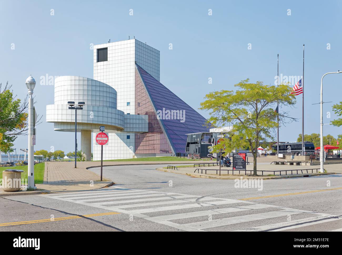 I.M. Pei-designed Rock and Roll Hall of Fame opened in 1995, becoming ...