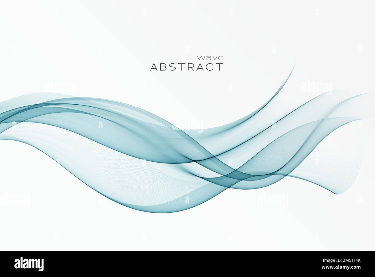 Blue wave flow of lines,transparent abstract wave background Stock ...