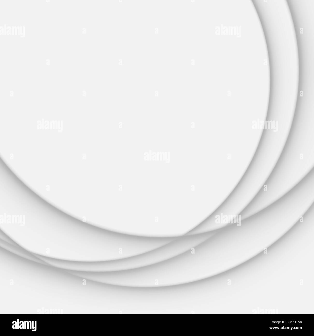 Minimal white gradient background with creative round texture, modern ...