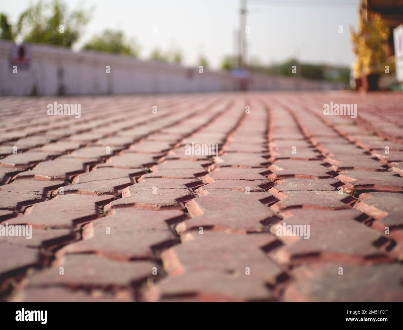 Brick lined pathway hi-res stock photography and images - Alamy