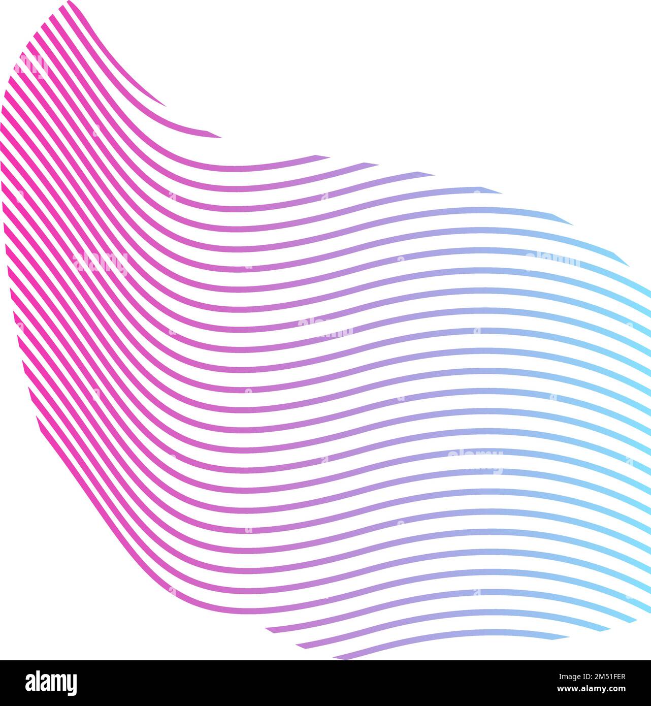 Seamless wavy stripes Cut Out Stock Images & Pictures - Alamy