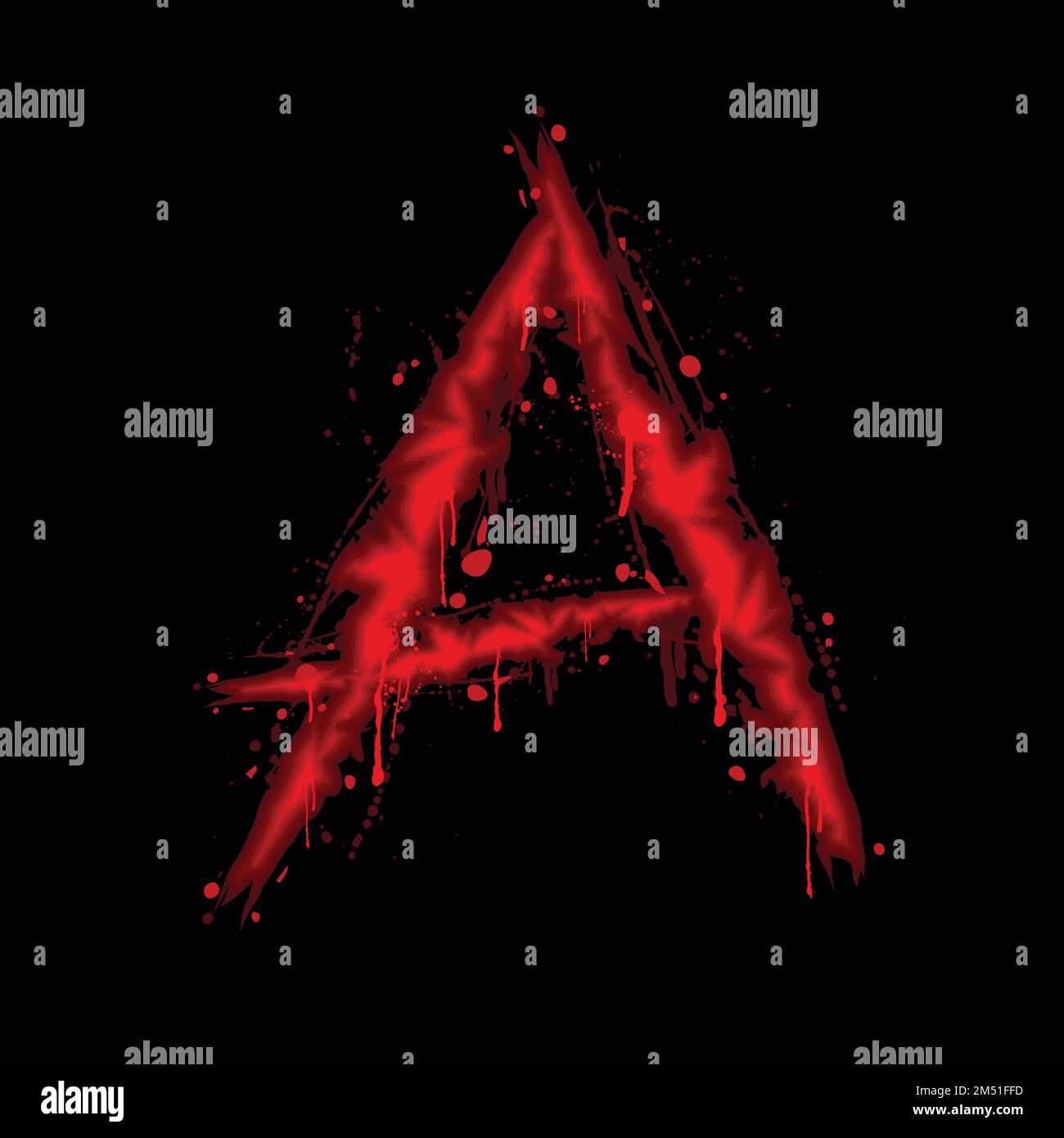 Dog paw print letter Stock Vector Images - Alamy