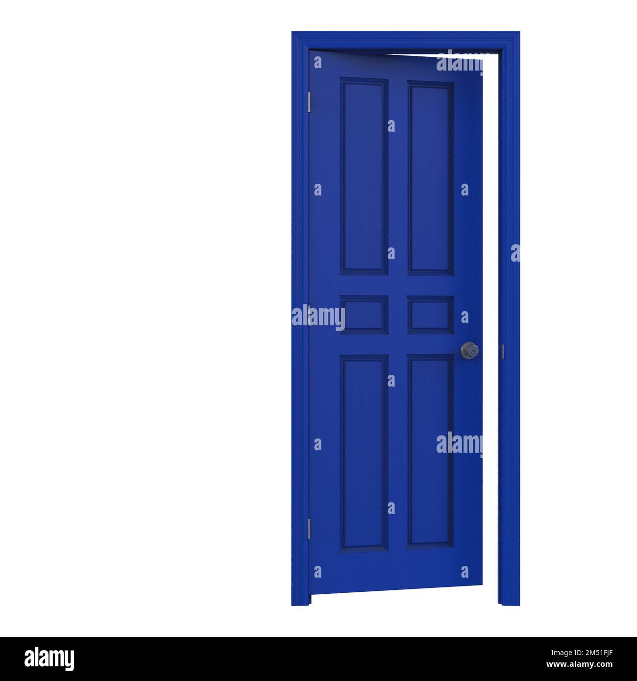 open isolated interior door closed 3d illustration rendering Stock ...