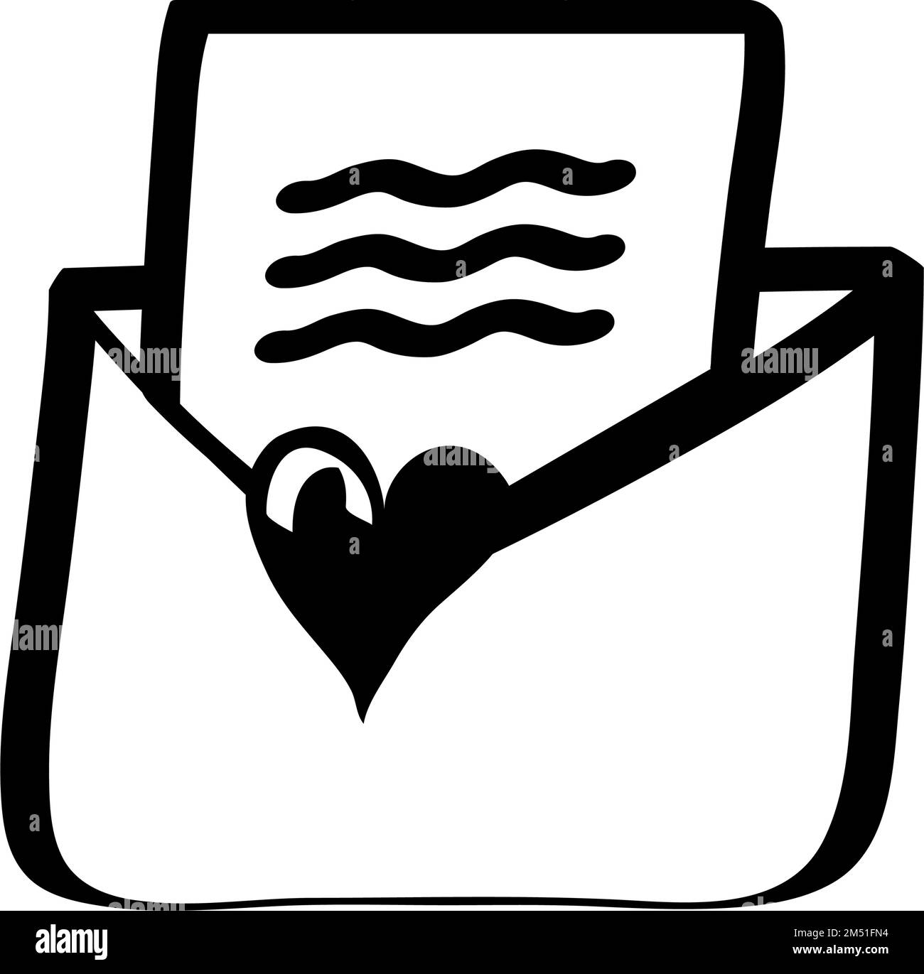 love letter valentines day Stock Vector Image & Art - Alamy