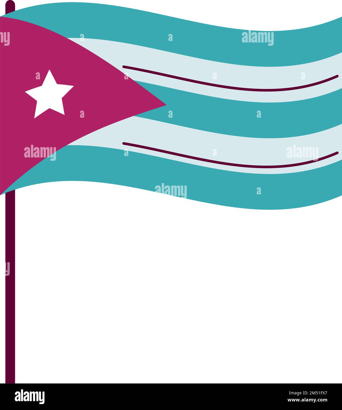 cuban flag icon Stock Vector Image & Art - Alamy