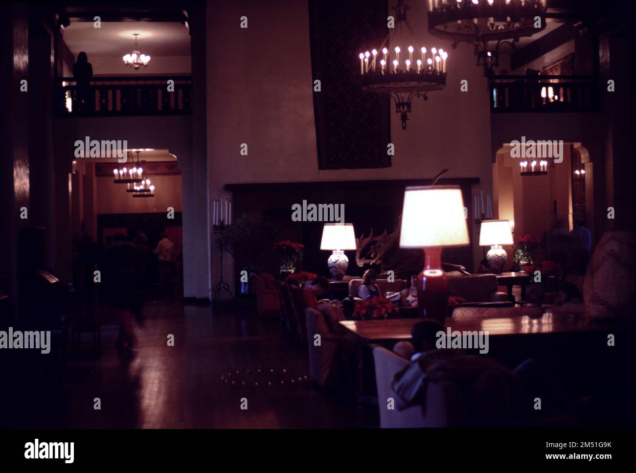 Yosemite National Park, CA., U.S.A. 12/1984. The Ahwahnee Hotel. Truly ...