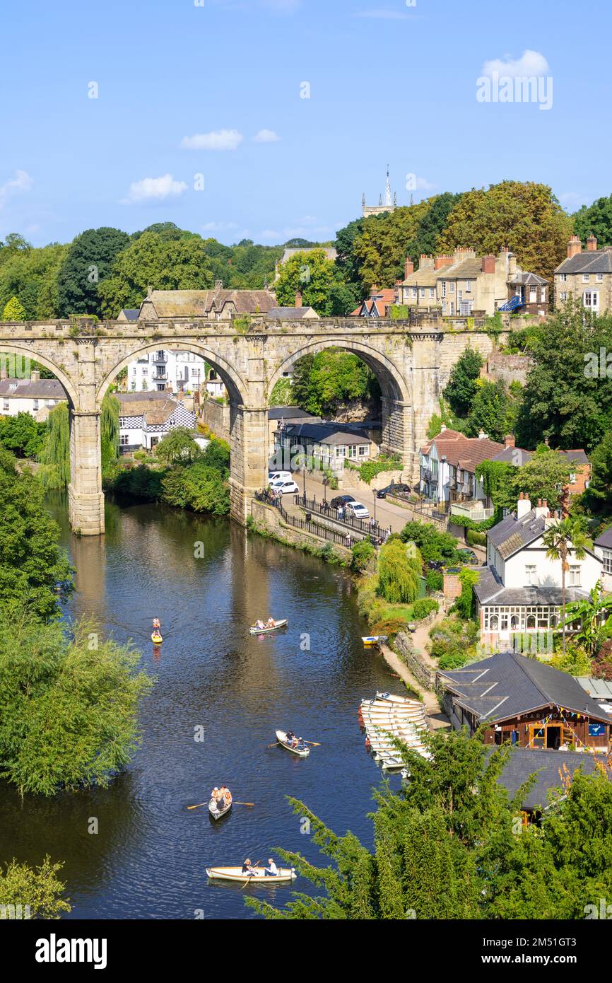 Knaresborough viaduct hi-res stock photography and images - Alamy