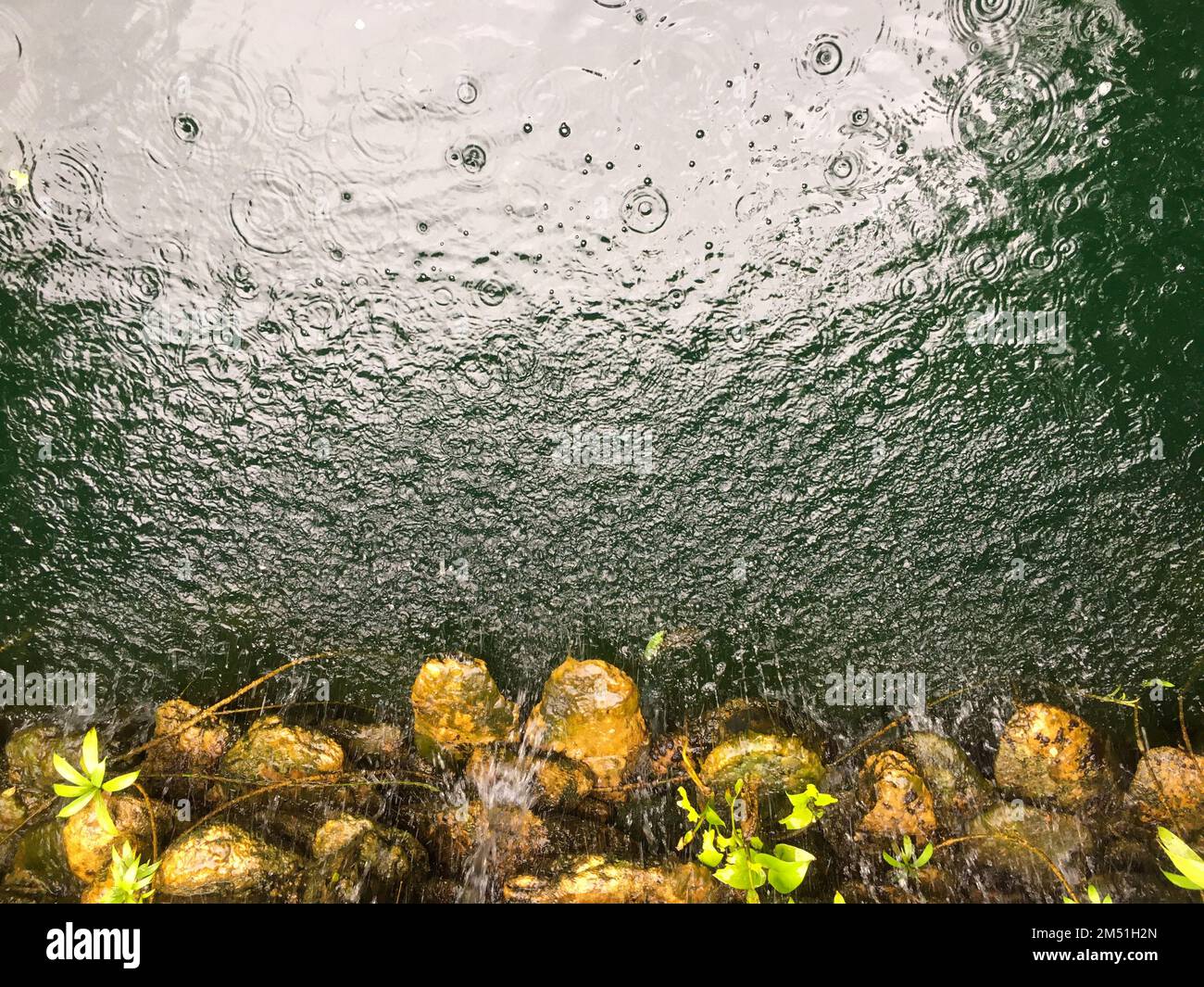water waves and rocks background Stock Photo - Alamy