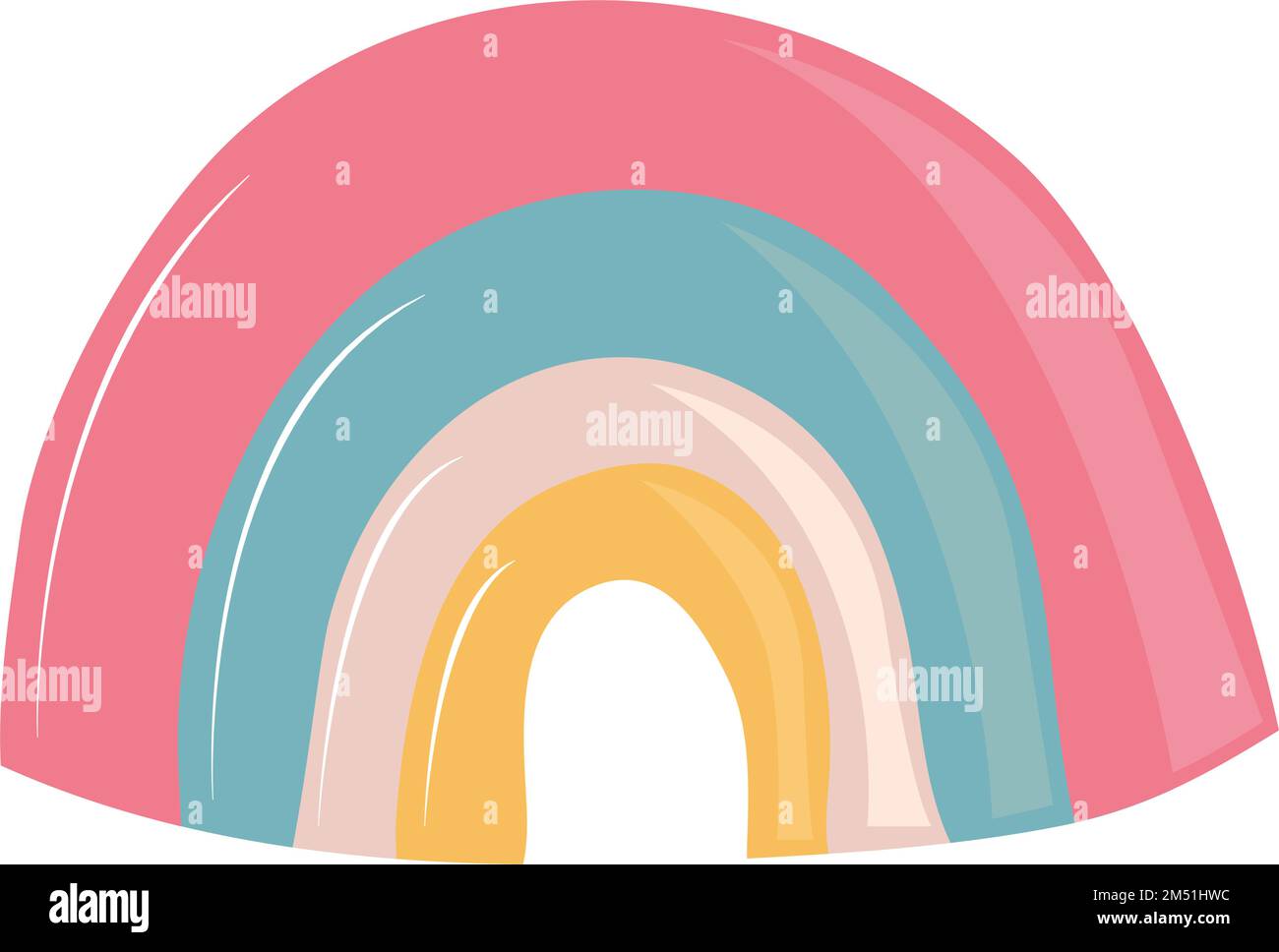rainbow cartoon icon Stock Vector Image & Art - Alamy