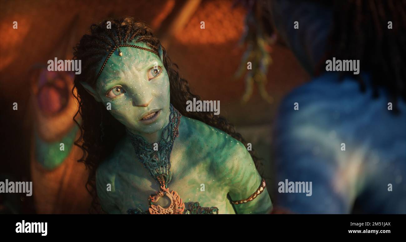 Tsireya (Bailey Bass) in 20th Century Studios' AVATAR: THE WAY OF WATER. Photo Credit: 20th ...