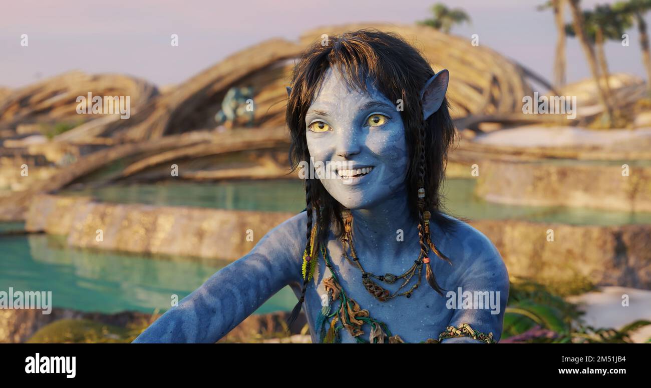 Kiri (Sigourney Weaver) in 20th Century Studios' AVATAR: THE WAY OF WATER. Photo Credit: 20th ...