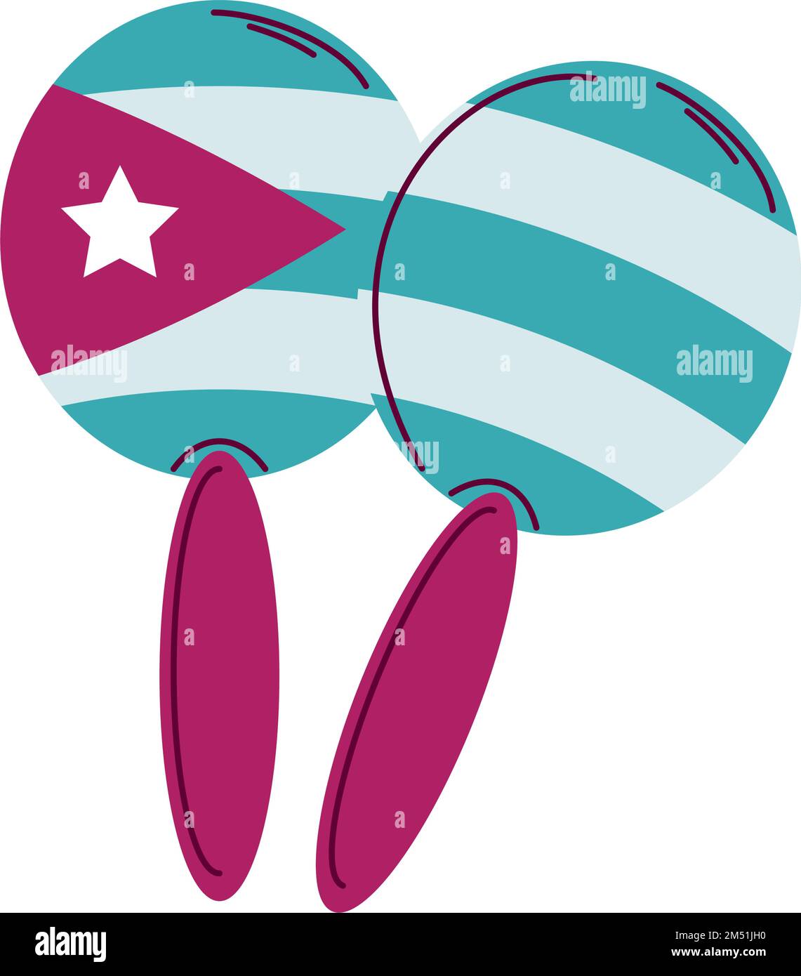 cuban maracas icon Stock Vector Image & Art - Alamy