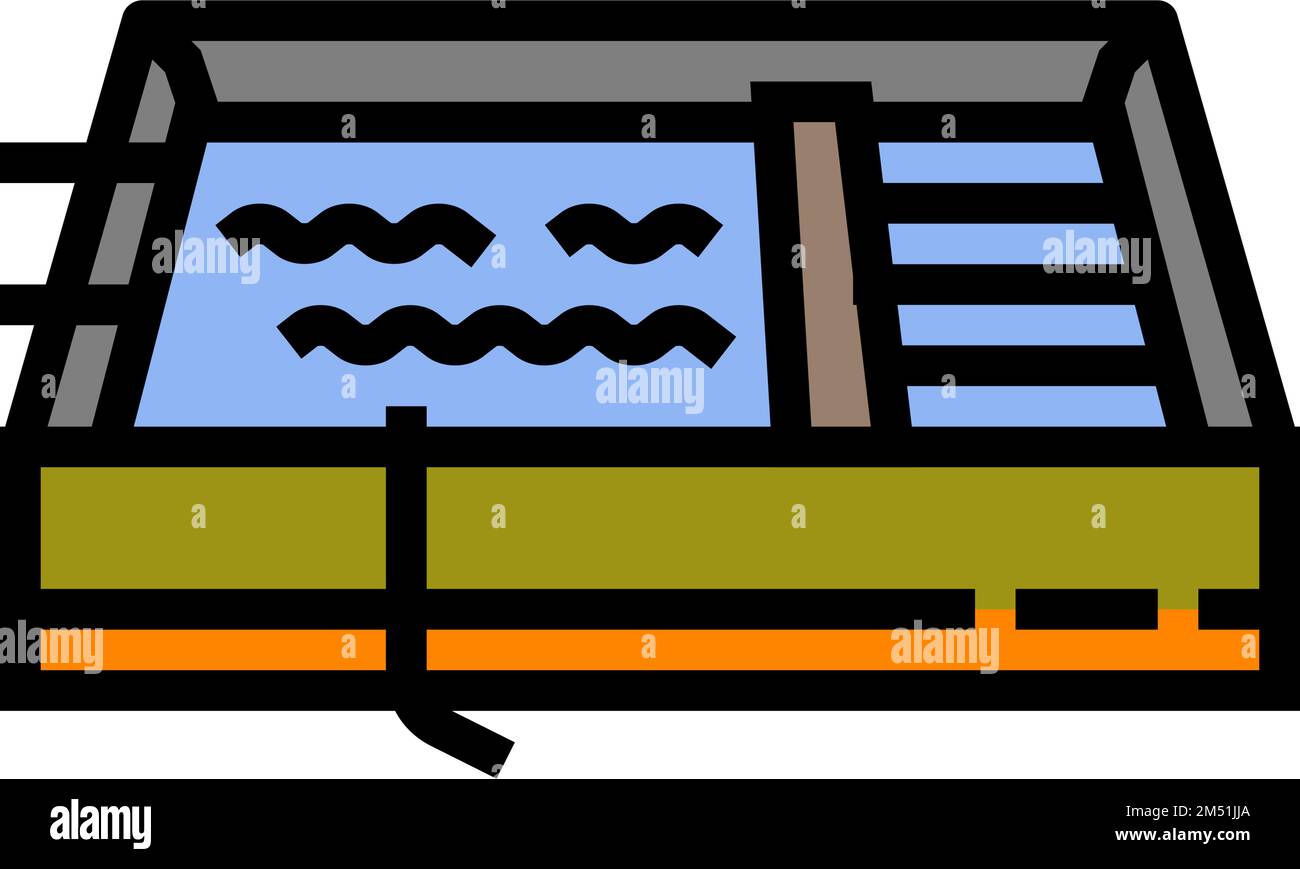 solvent extraction tanks copper color icon vector illustration Stock Vector Image & Art - Alamy