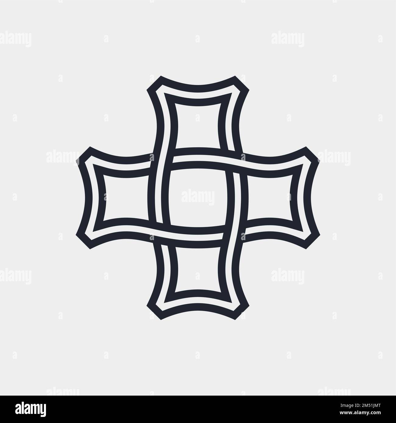 Complex Geometric Contemporary Element. Logo Design for Business ...