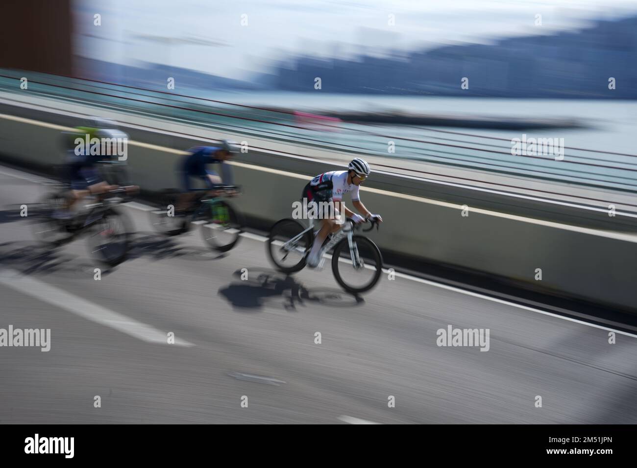 Riders in action during Hong Kong Cyclothon 2022, HKSAR 25th ...