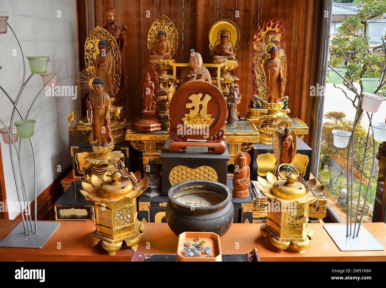 Buddhist items at Daisho-in temple, Miyajima Island, Itsukushima ...