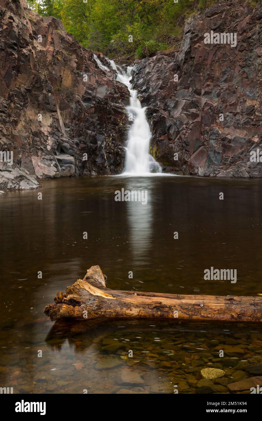 The Shallows Waterfall on the Lester River in Minnesota Stock Photo - Alamy