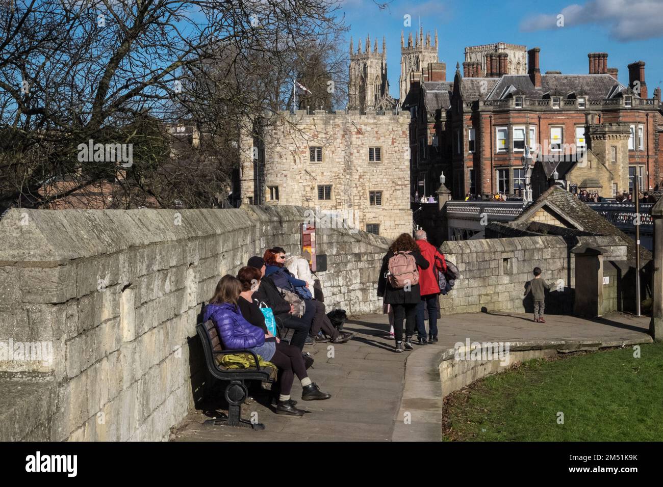 City,ancient,stone,wall,walls,in,of,York,with,stone,gates,gate, is a ...