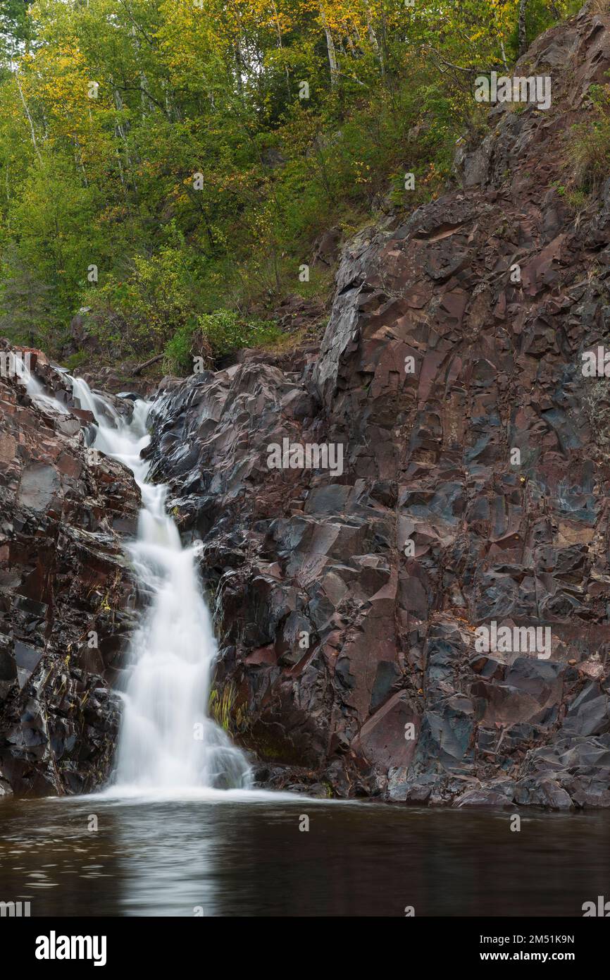 The Shallows Waterfall on the Lester River in Minnesota Stock Photo - Alamy