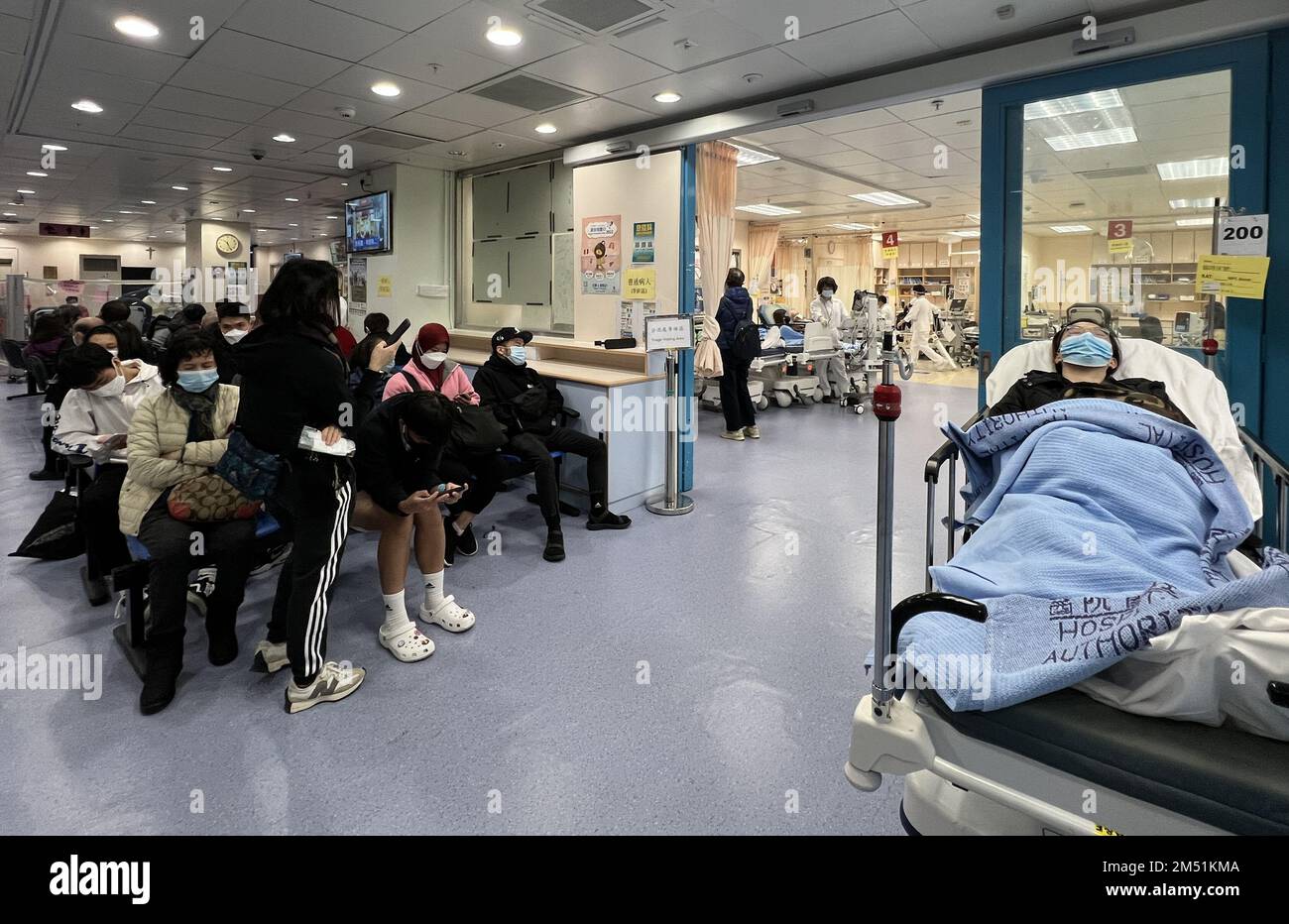 Busy Emergency Waiting Room