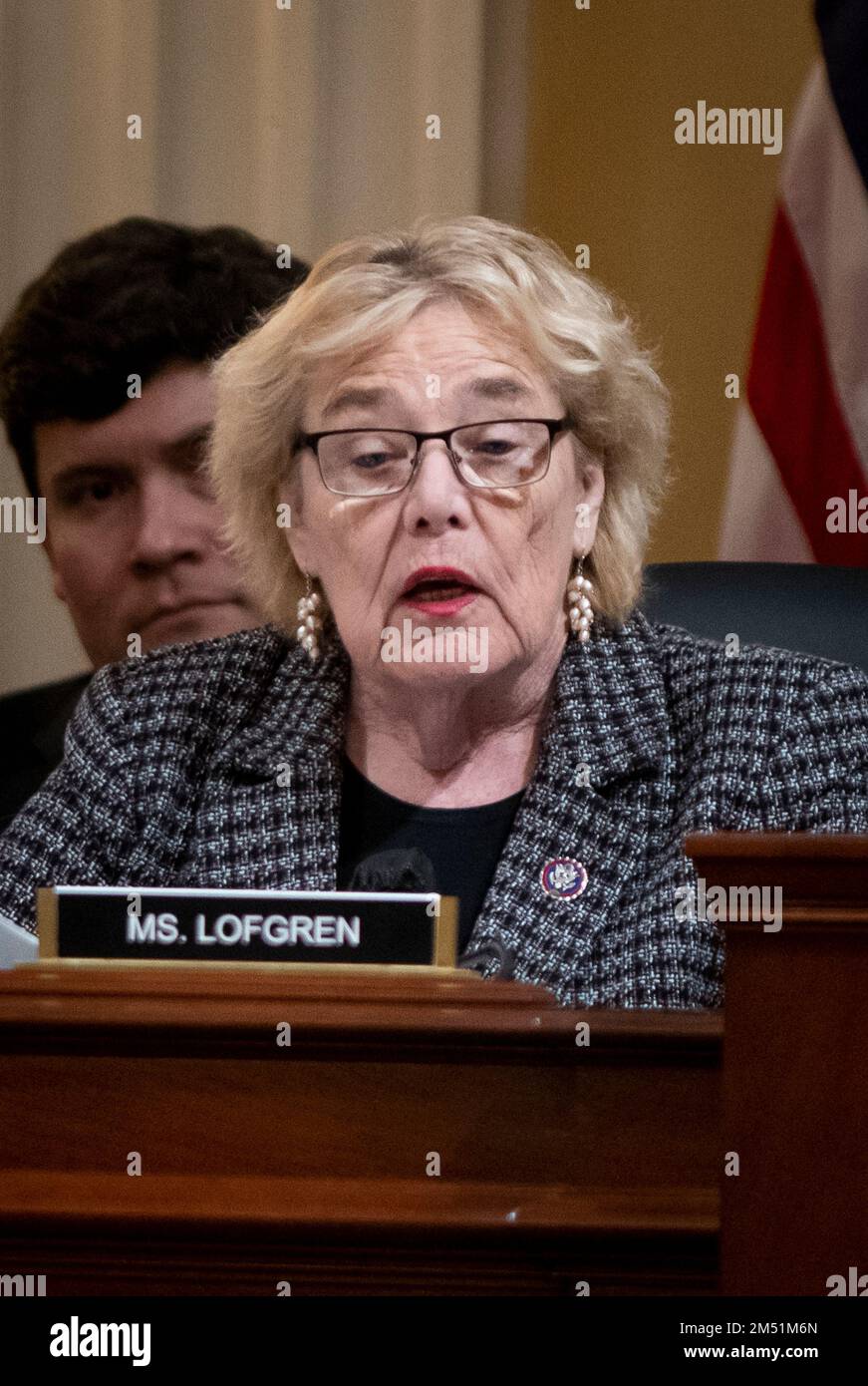 United States Representative Zoe Lofgren (Democrat of California ...