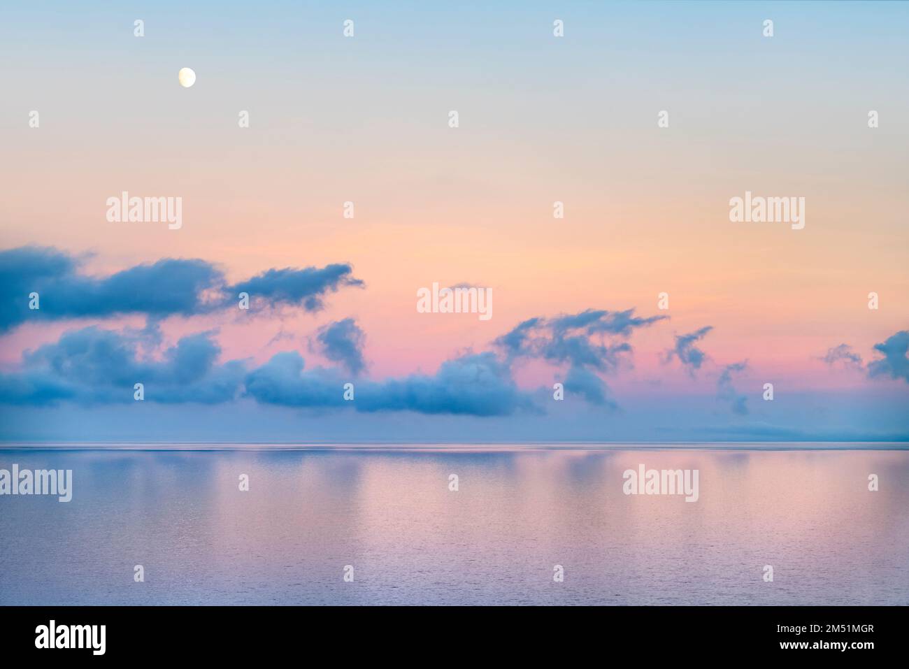 Evening scenery including sea hi-res stock photography and images - Alamy