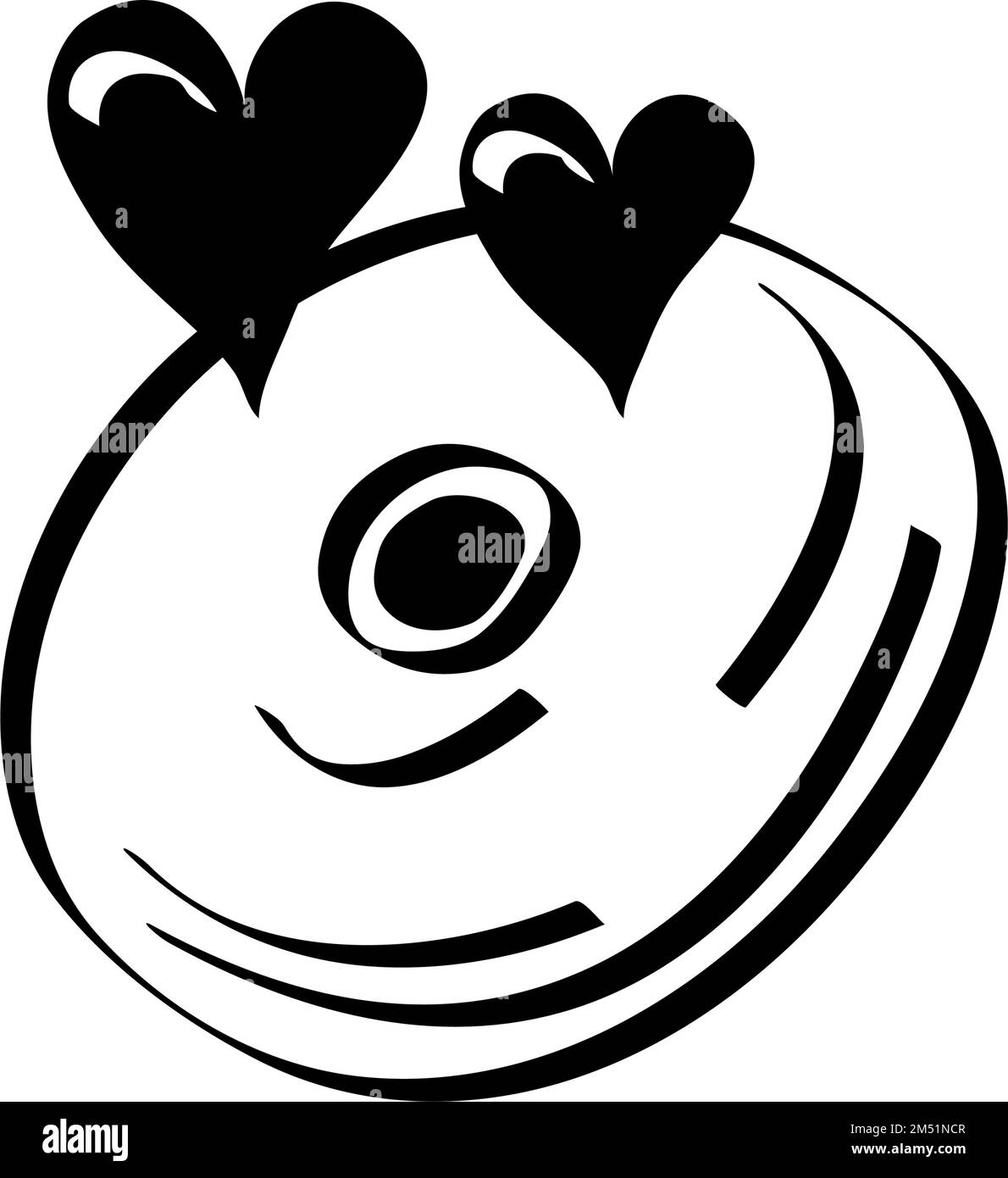 love sweet donut Stock Vector Image & Art - Alamy