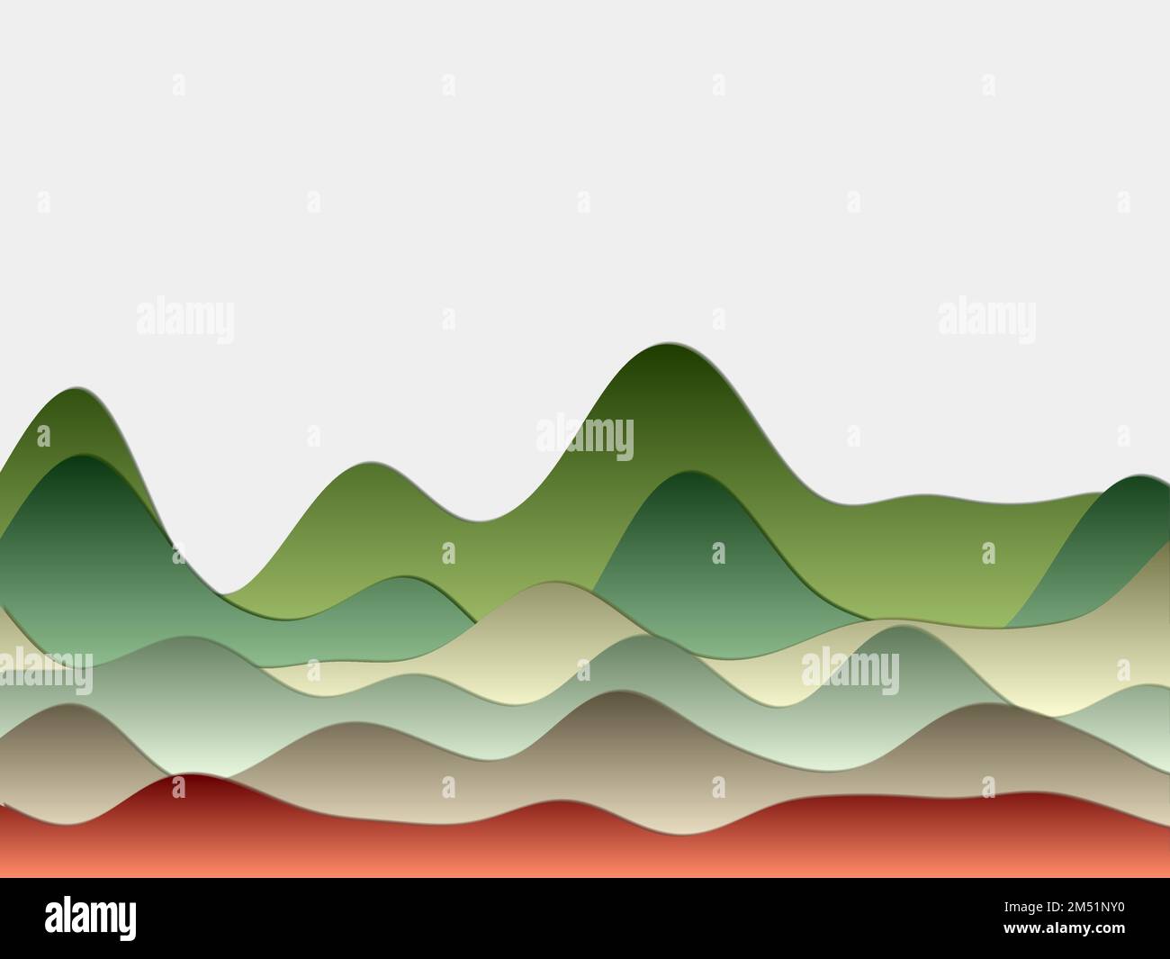 Amazing view beautiful nature in Stock Vector Images - Alamy