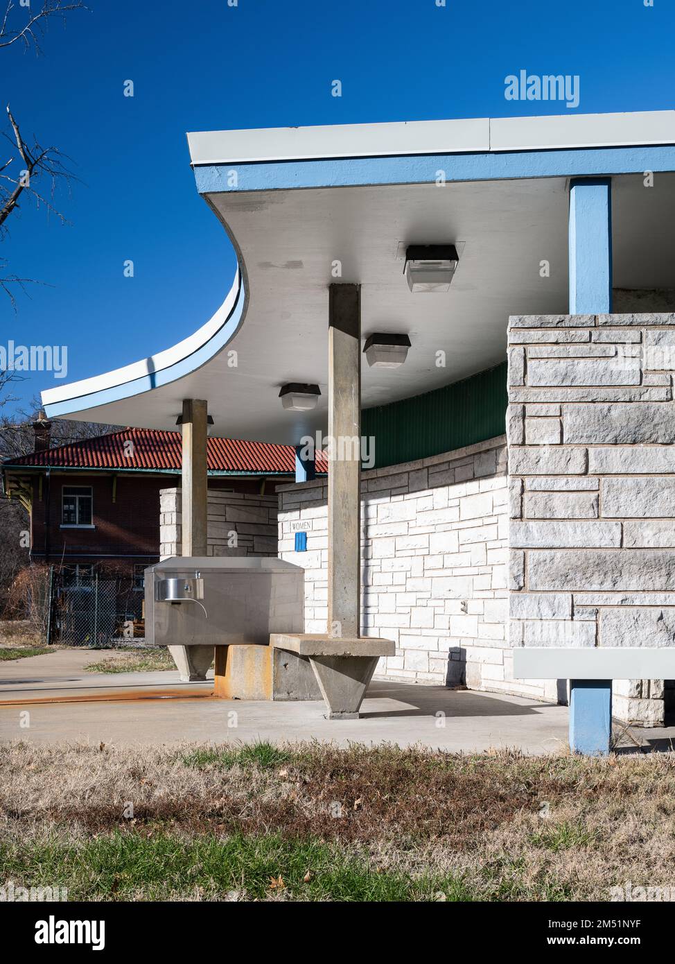 Carondelet Park comfort station Stock Photo - Alamy