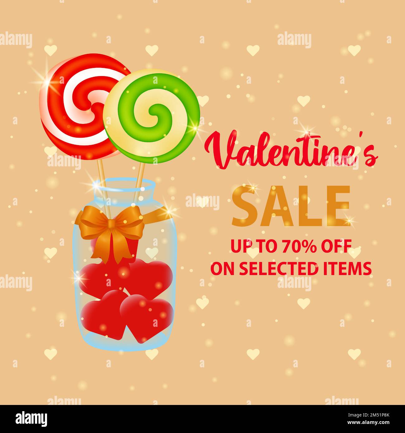 Heart lollipop text love on Stock Vector Images - Alamy