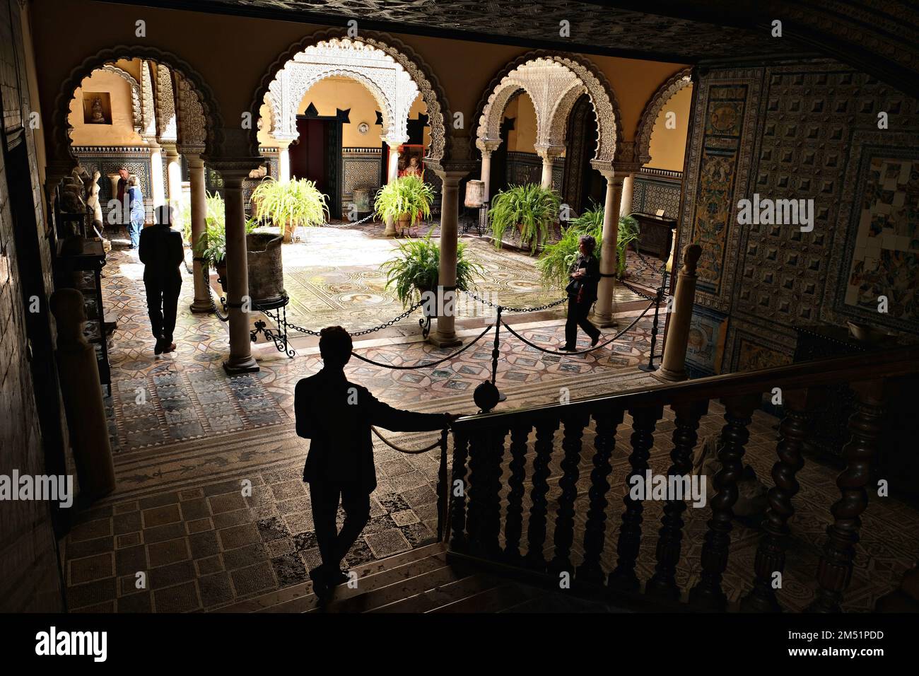 Palace of the countess of lebrija seville hi-res stock photography and ...