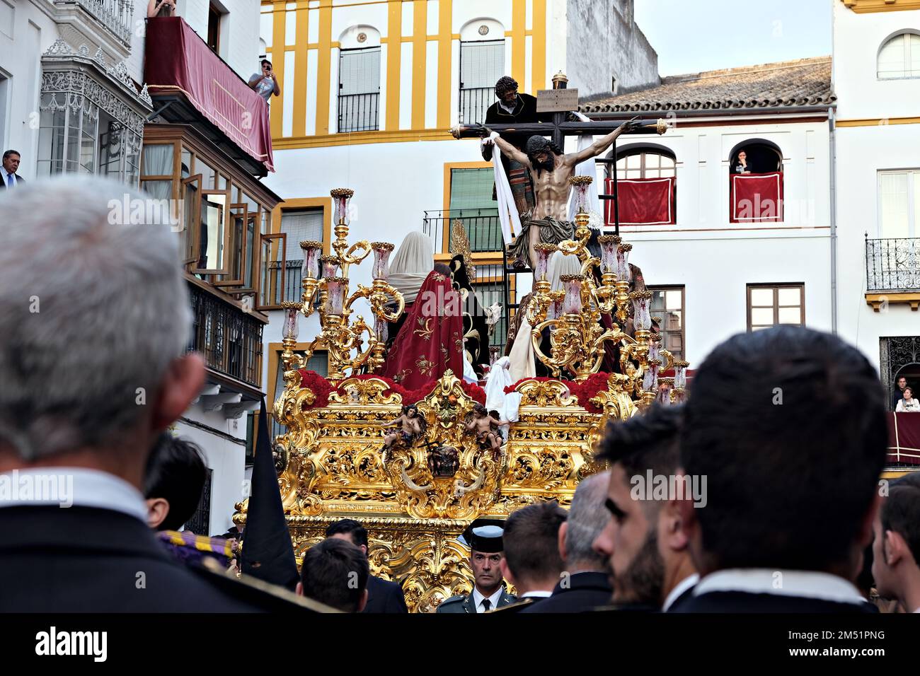 Statue of crucifixion of jesus holy week hi-res stock photography and ...