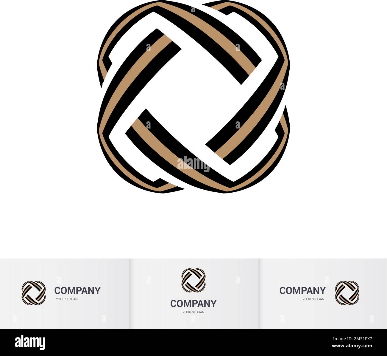 Complex Geometric Contemporary Element. Logo Design for Business ...