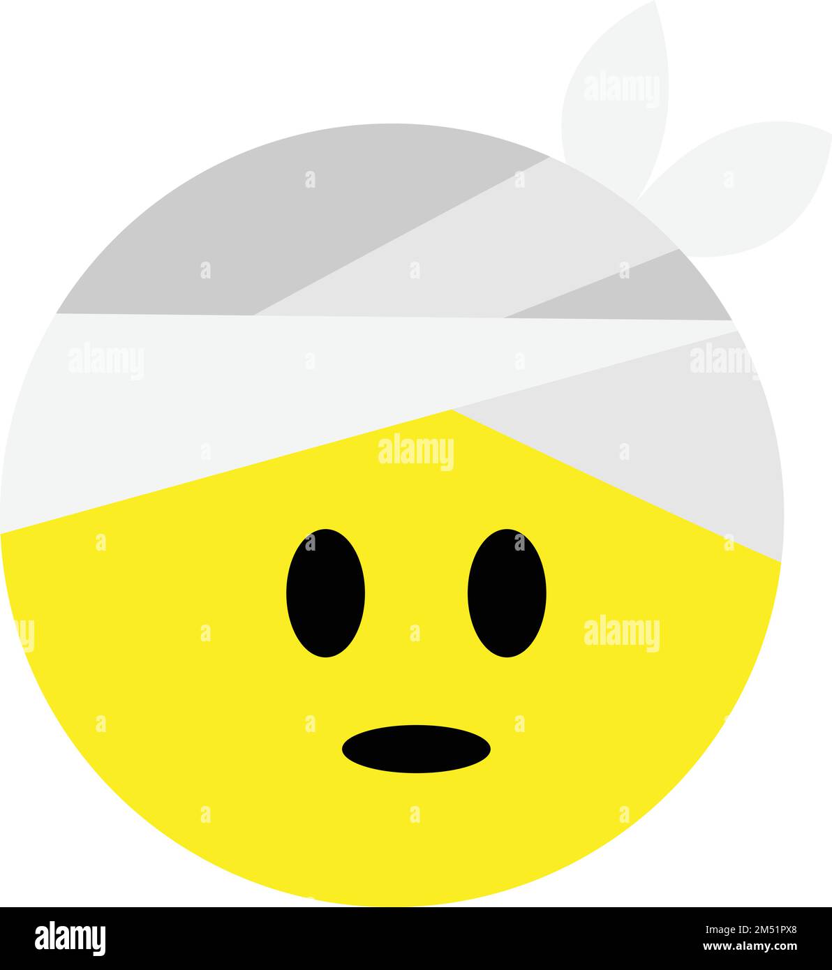 Injured emoji Stock Vector Images - Alamy