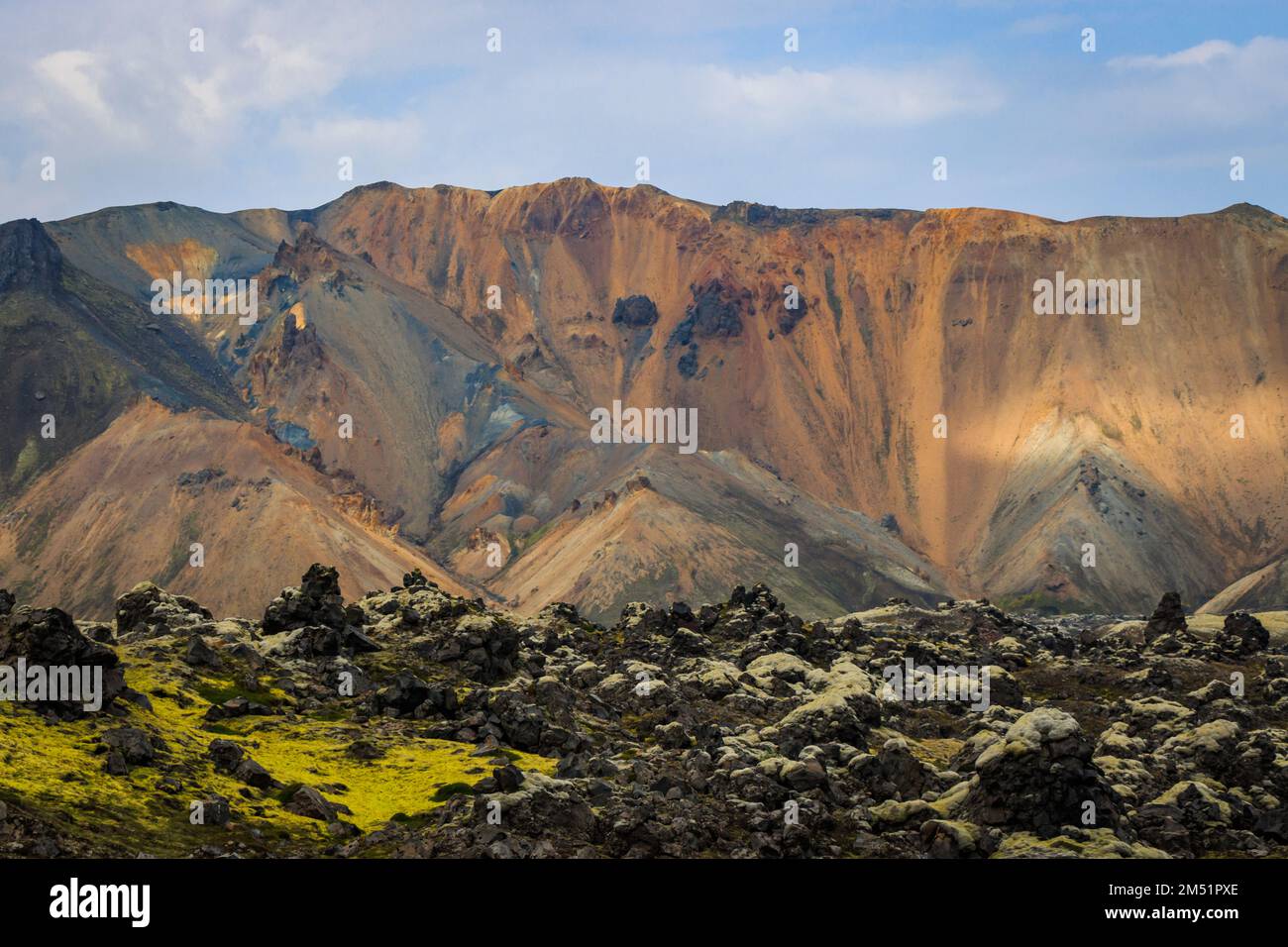 Hiking in the Colourful Mountains, Green Moss, Geothermal Pools ...
