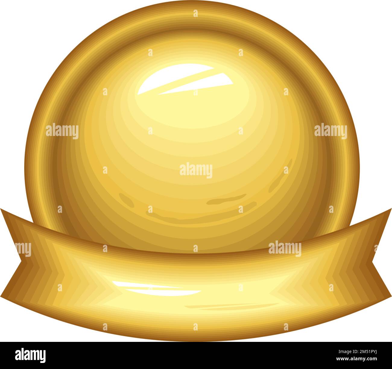 golden badge template Stock Vector Image & Art - Alamy