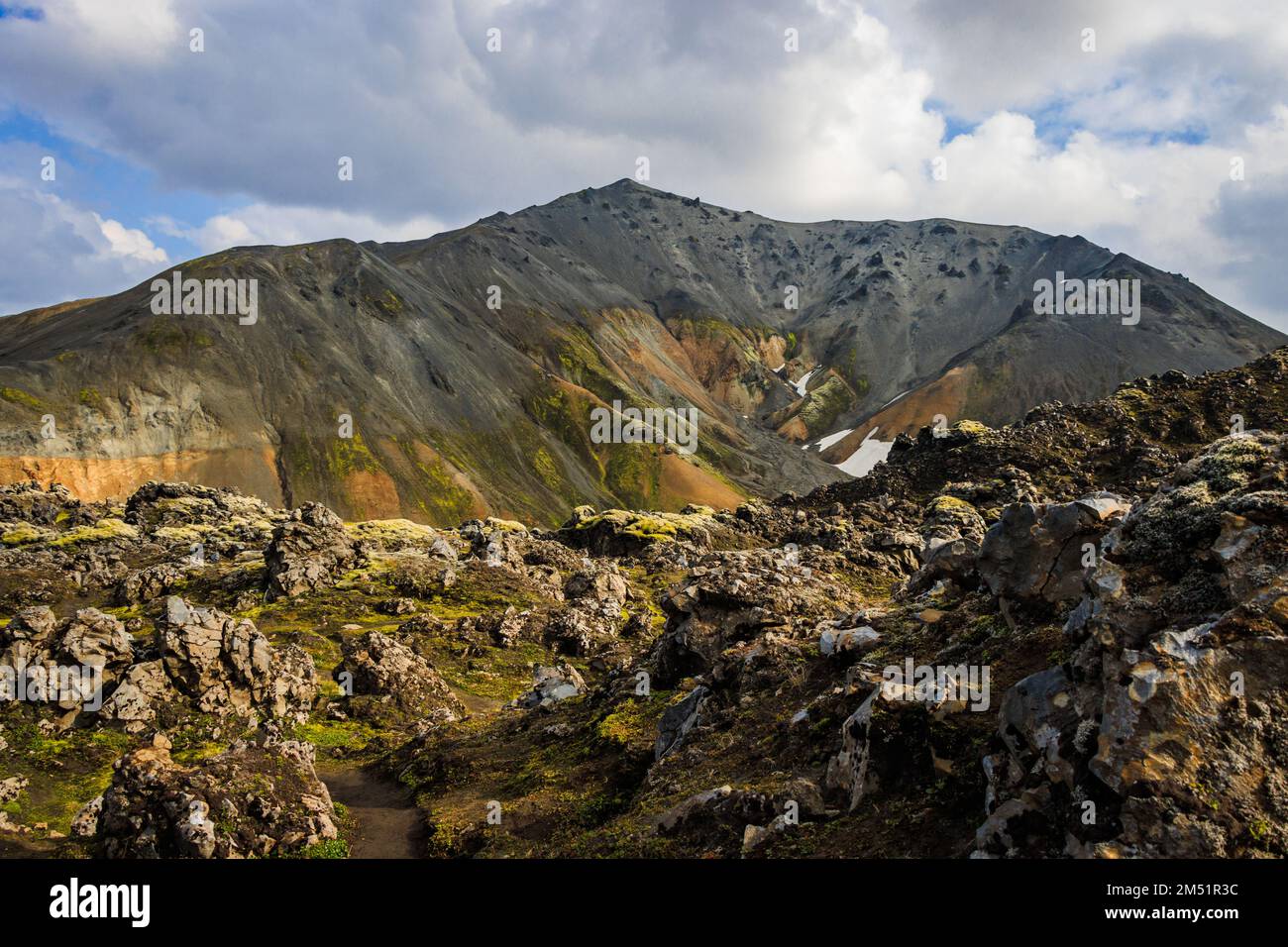 Hiking in the Colourful Mountains, Green Moss, Geothermal Pools ...